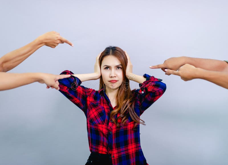 Women are Having Problems with Their Lives. the Concept of Experiencing ...