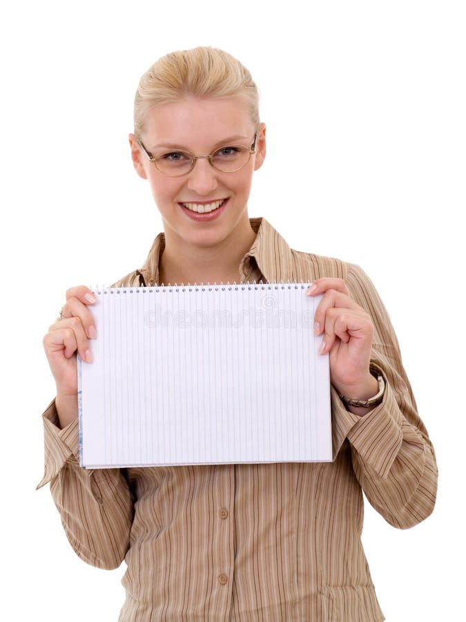 Women Holding Some Notebook Stock Image - Image of young, school: 3213755