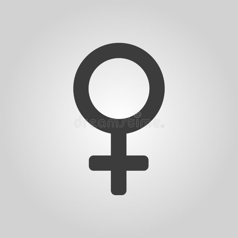 The Women Icon. Female Symbol Stock Vector - Illustration of silhouette ...