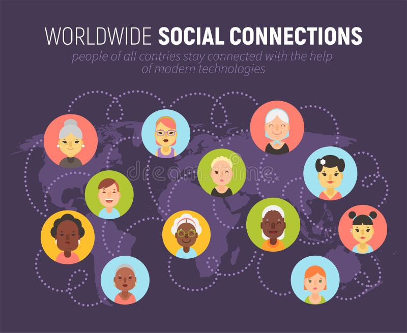 Social World Cartoon Stock Illustrations – 11,711 Social World Cartoon ...
