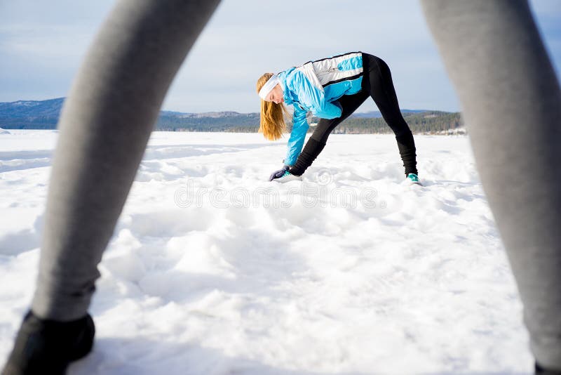 Women keeping fit stock image. Image of girl, flexible - 89983853