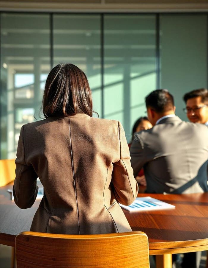 Women in Leadership Positions Stock Illustration - Illustration of ...