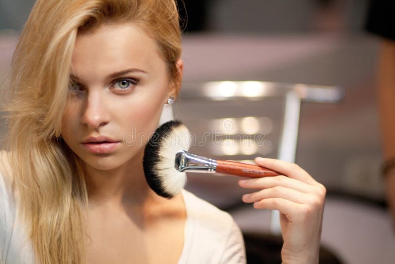Women make up stock photo. Image of female, fashion, hair - 25503314
