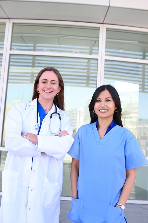 Women Medical Team Partnership Stock Photo - Image of smile, girl: 13662586