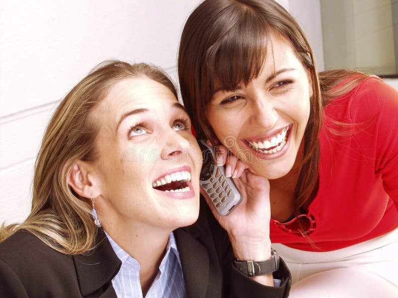 Women phone. stock image. Image of phone, positive, document - 18504709