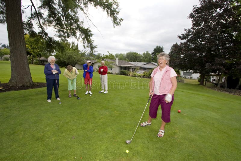 Women Playing Golf Picture. Image: 6107282