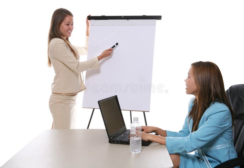 Women Presenting stock image. Image of executive, cute - 2948895