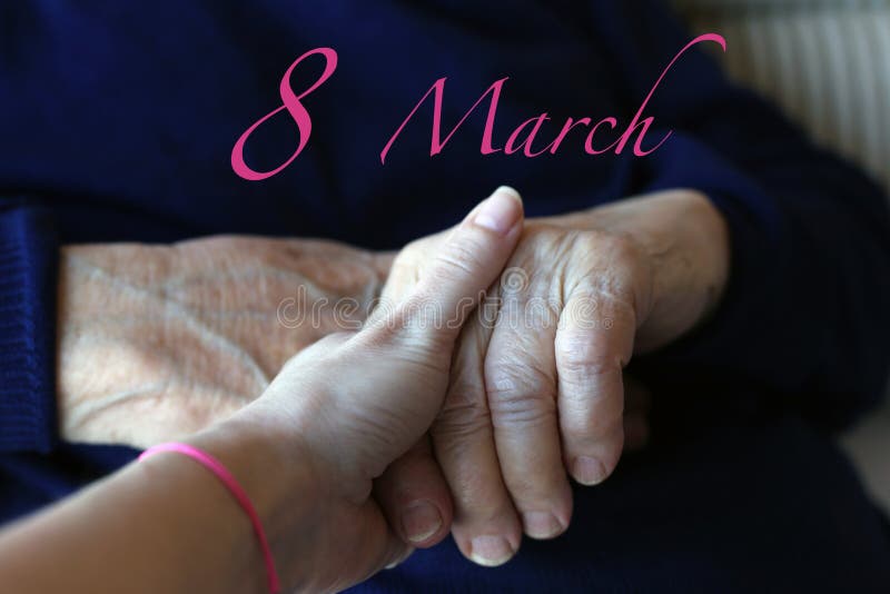 Women s day greeting stock image. Image of celebration - 40121073