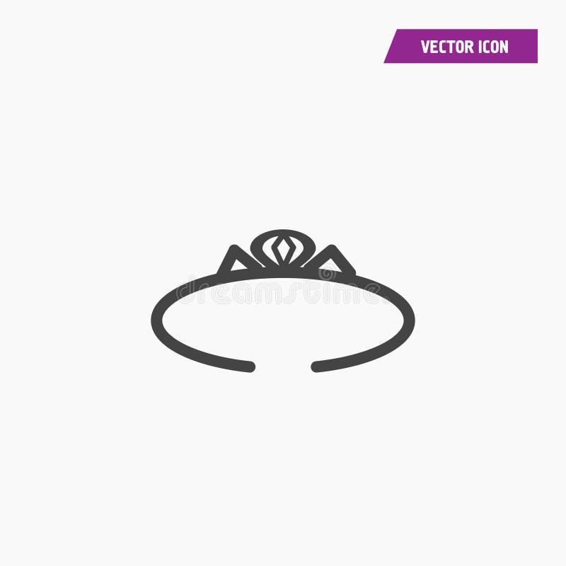 Vector Tiara Icon, Beautiful Queen Tiara. Stock Vector - Illustration ...