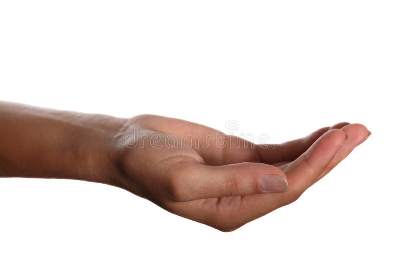 Hand Extended Out To Shake Another Stock Image - Image of welcome ...