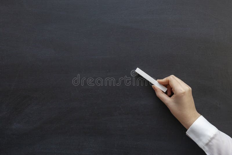 Chalk To Write on the School Blackboard. it is Also Known As Gypsum and ...