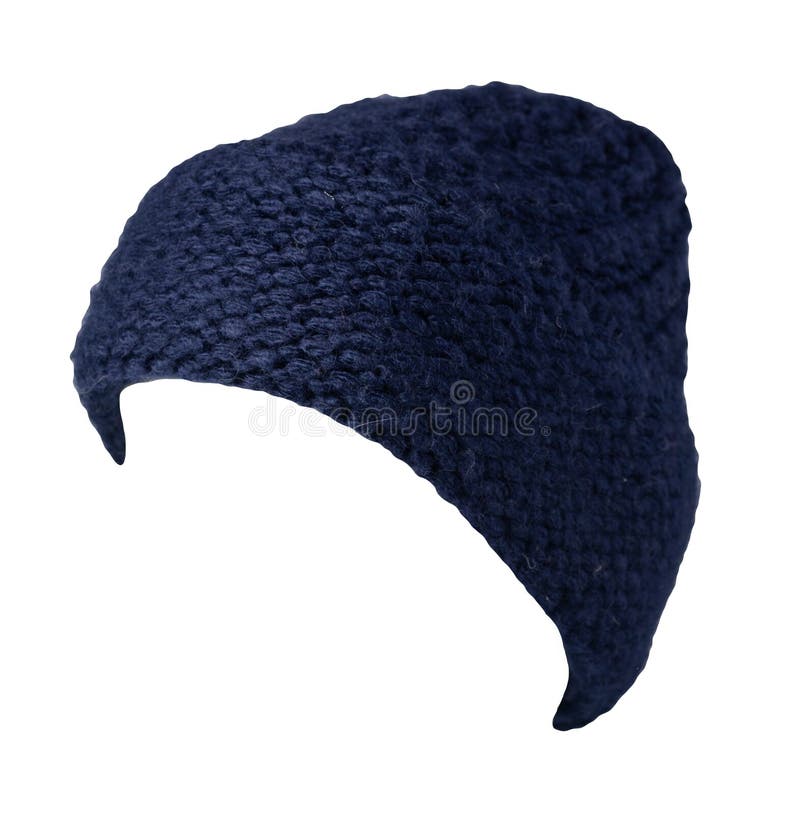 Women`s Hat Isolated on White Background Stock Photo - Image of cold ...