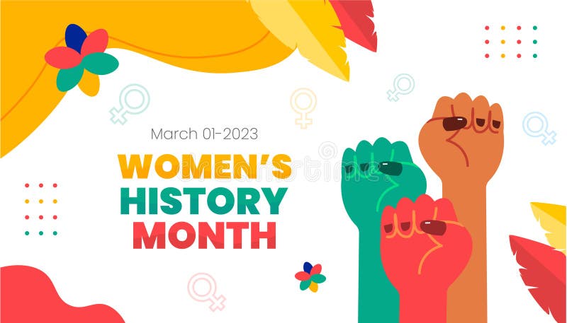 Womens History Month Banner Stock Illustrations 401 Womens History