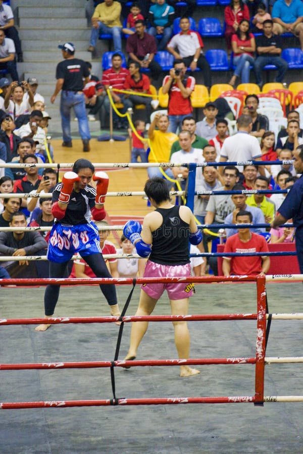 Men S Kick Boxing Action (Blurred) Editorial Photography - Image of ...