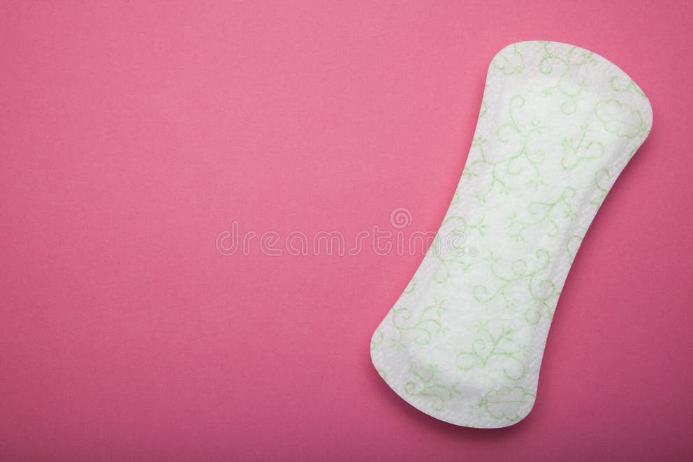 Women`s Pad, Empty Space for Text Stock Photo - Image of menstrual ...