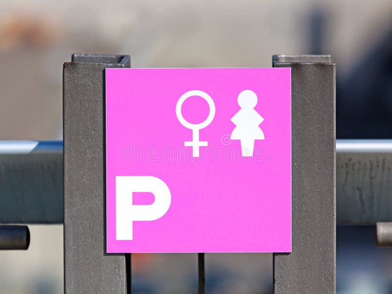 Women`s parking area stock image. Image of care, automobile - 97951163