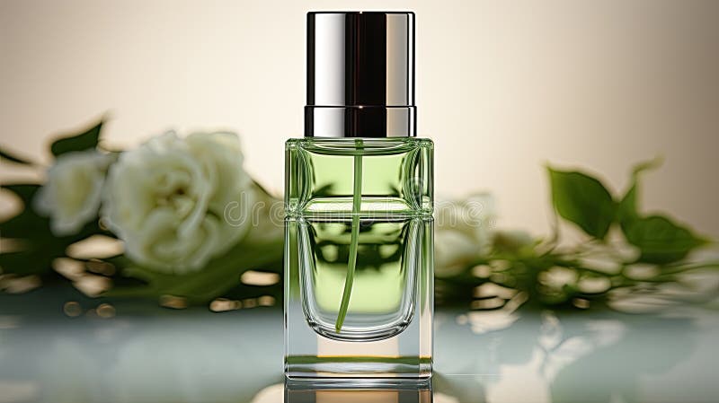 Women S Perfume Design with Citrus Aromas. Stock Illustration ...