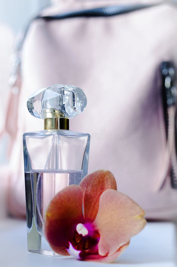 Women`s Perfume with a Floral Aroma Stock Image - Image of cover ...