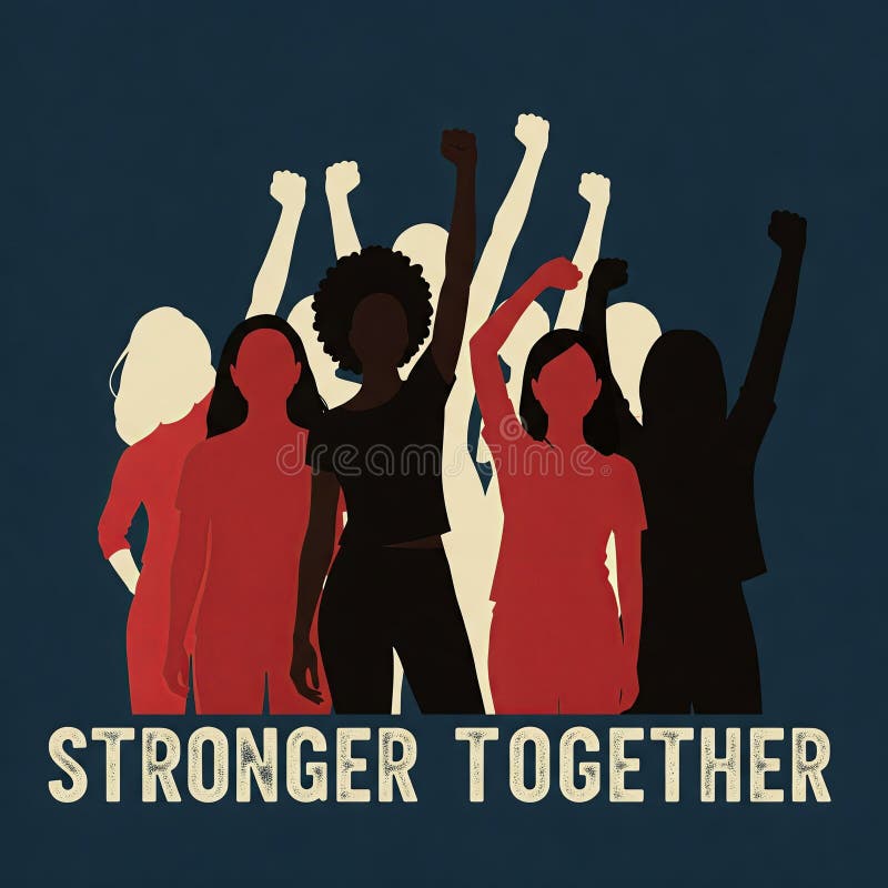 Women S Rights Movement Visual Stock Illustration - Illustration of ...