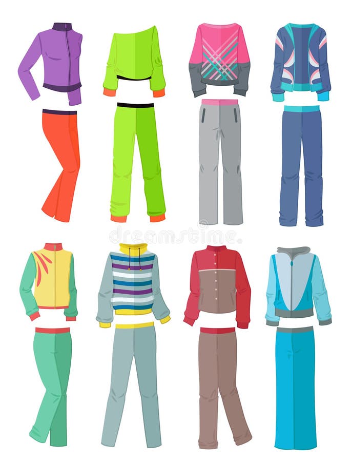 Tracksuits Set Stock Illustrations – 64 Tracksuits Set Stock ...