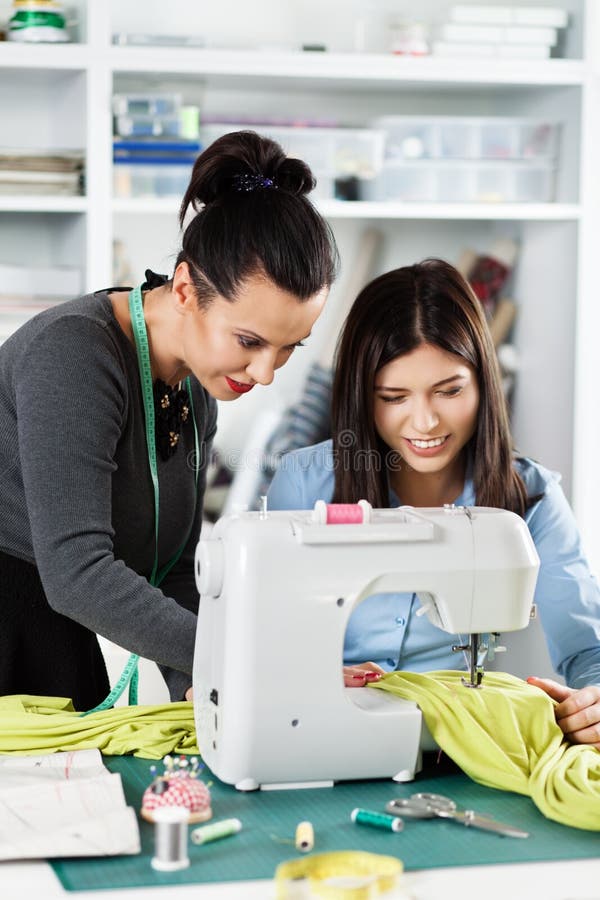 Sewing Workshop with Mannequin and Colorful Threads Stock Photo - Image ...