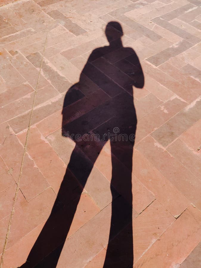 Women Silhouette Shadow Human Being Standing Background Abstract Stock ...