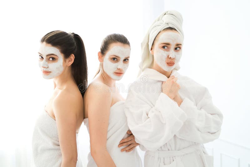 Women in spa stock image. Image of health, relaxation - 143927415