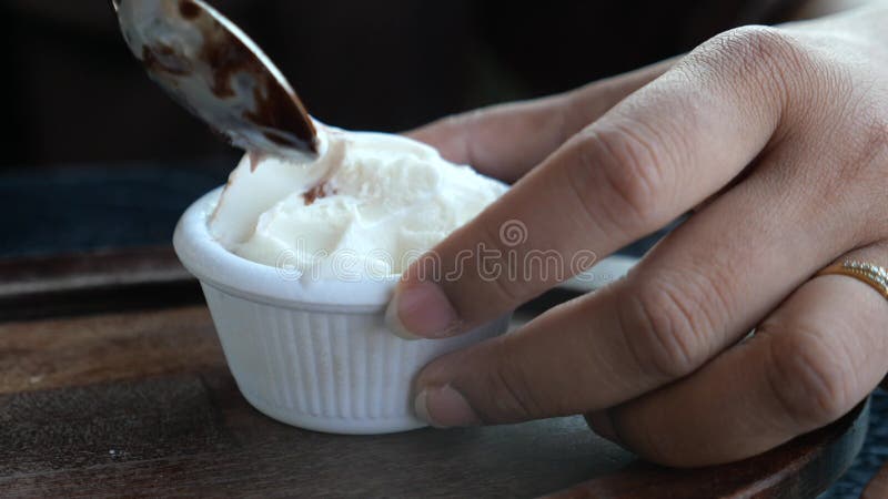 Spoon Pick Sweet Corns from a Container Stock Footage - Video of pile ...