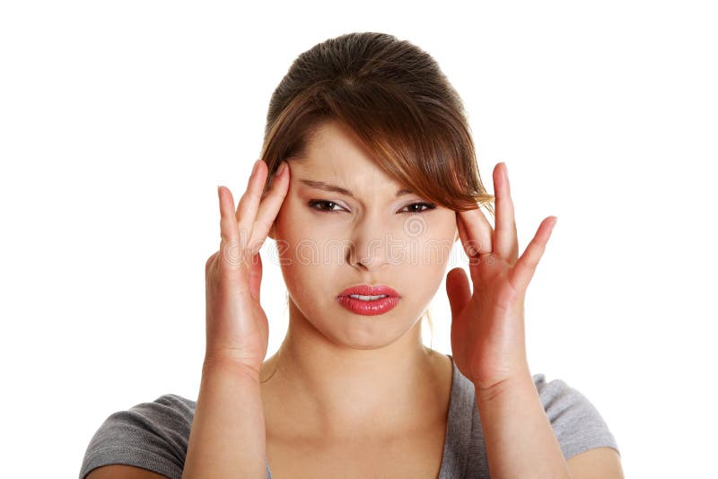Women Suffering from Headache Stock Photo - Image of health, person ...
