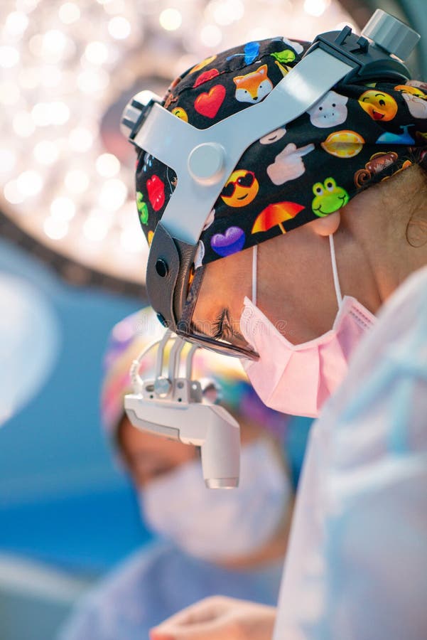 Women Surgeons during the Operation Close-up Stock Photo - Image of ...