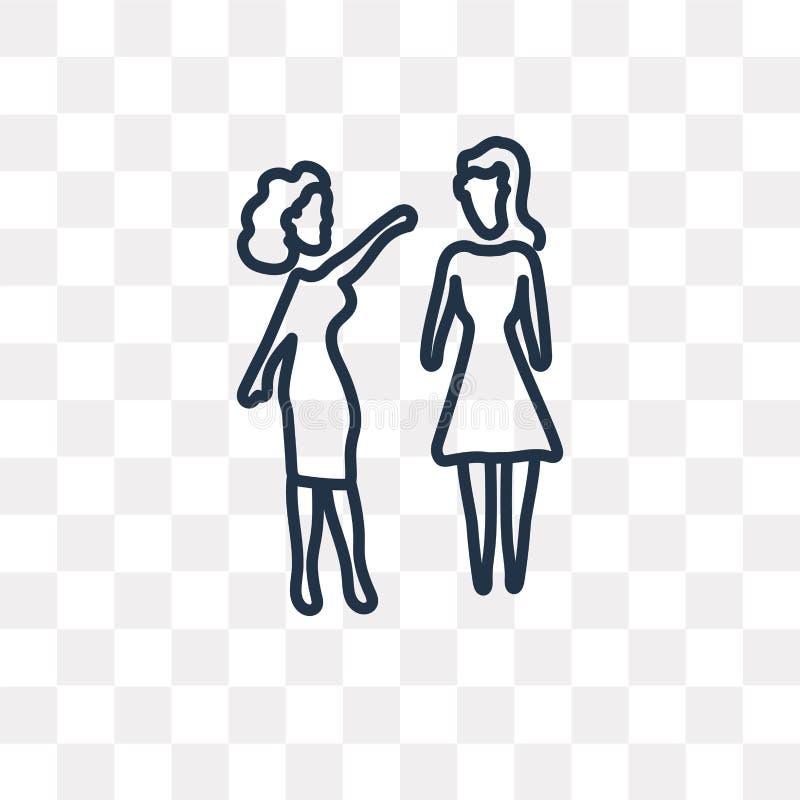 Women Talking Vector Icon Isolated on Transparent Background, Li Stock ... Women Talking Vector Icon Isolated on Transparent Background, Li Stock ...