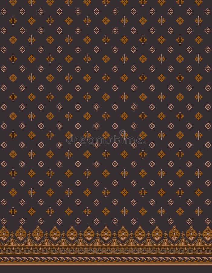 Women Textile Design Shirt Repeat with Multi Colours Stock Image ...