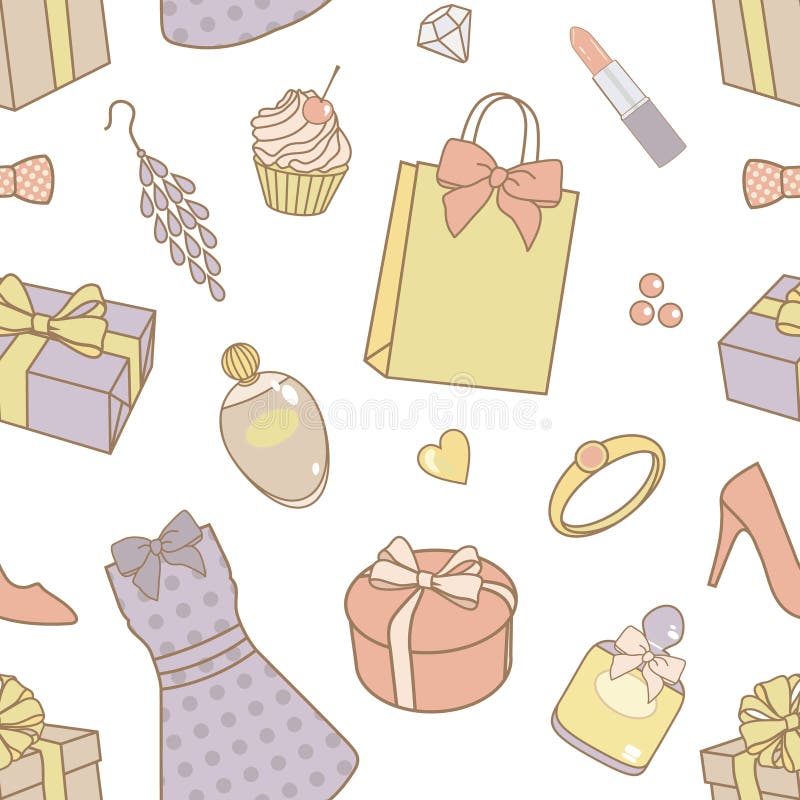 Women Things stock vector. Illustration of accessory, frock - 3948156