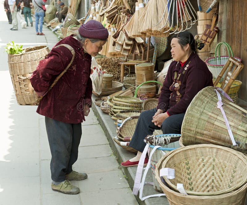 Women and Traditional Hand Tools Stock Image - Image of hand, hawker ...