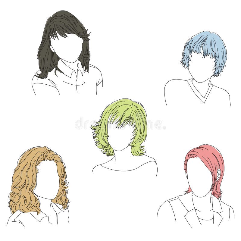 Women who are unnoticed stock illustration. Illustration of isolated ...