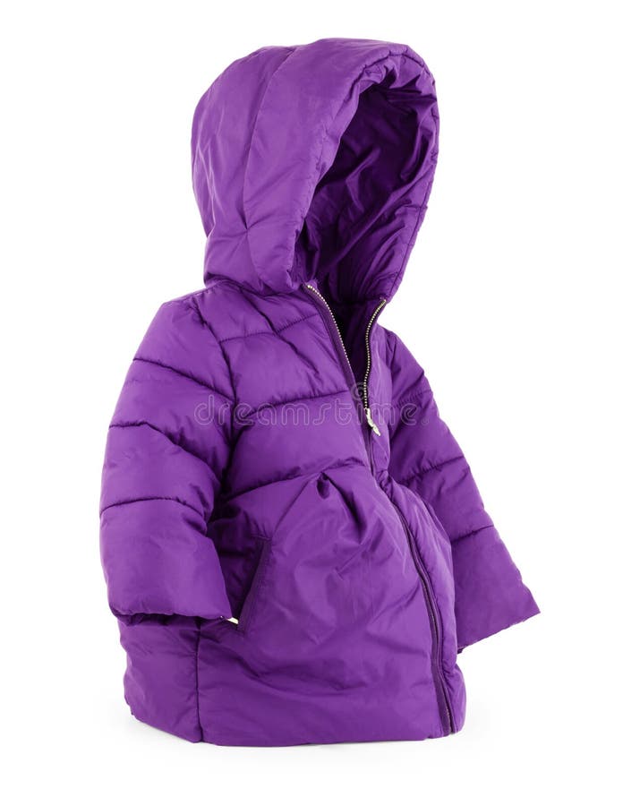 Women Winter Jacket on White Background Stock Image - Image of women ...