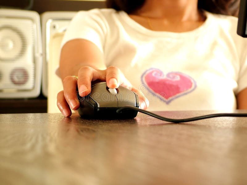 Women working on computer stock image. Image of working - 38875