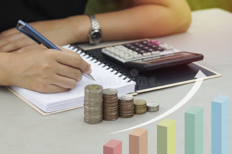 Women writing on note book stock image. Image of notepad - 98708583