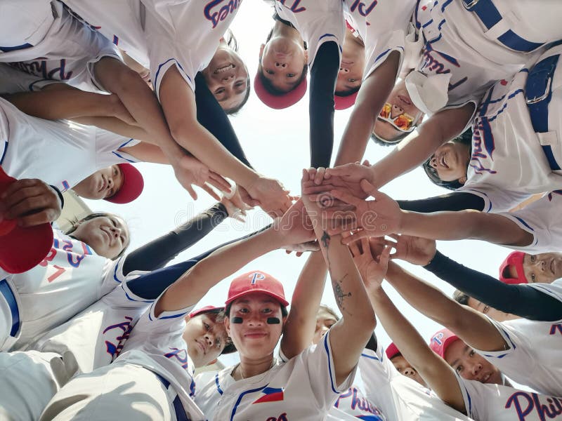 Womens Baseball of Philippines Editorial Photo - Image of team ...