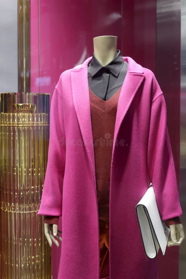 Women s coat stock image. Image of vogue, women, girl - 49298123