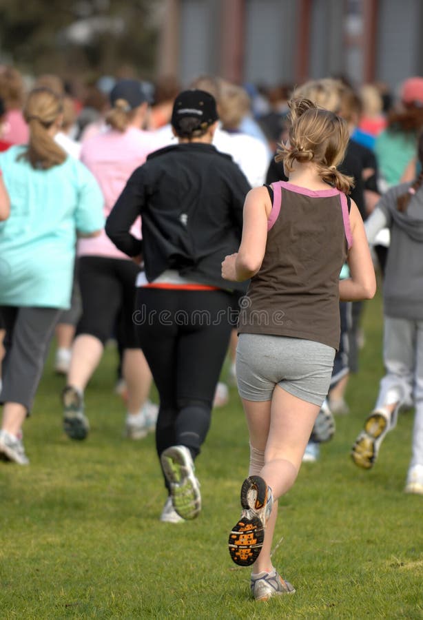 Womens fun run04 stock image. Image of women, athletics - 3089453