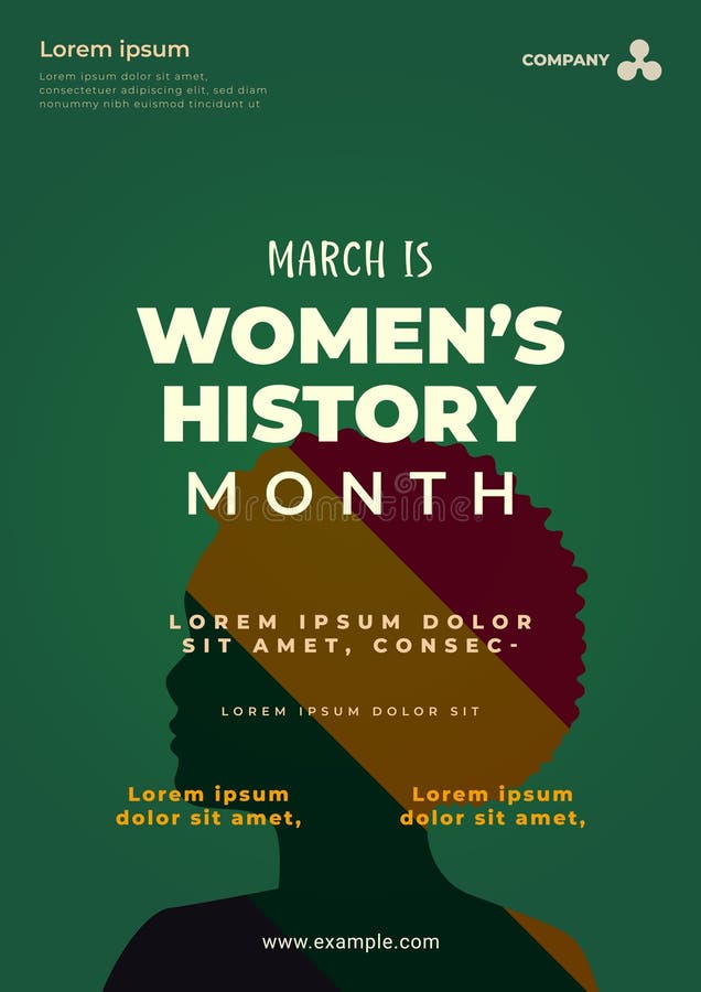 Womens History Month. Womens Day Celebration Poster Design on March 8th ... Womens History Month. Womens Day Celebration Poster Design on March 8th ...