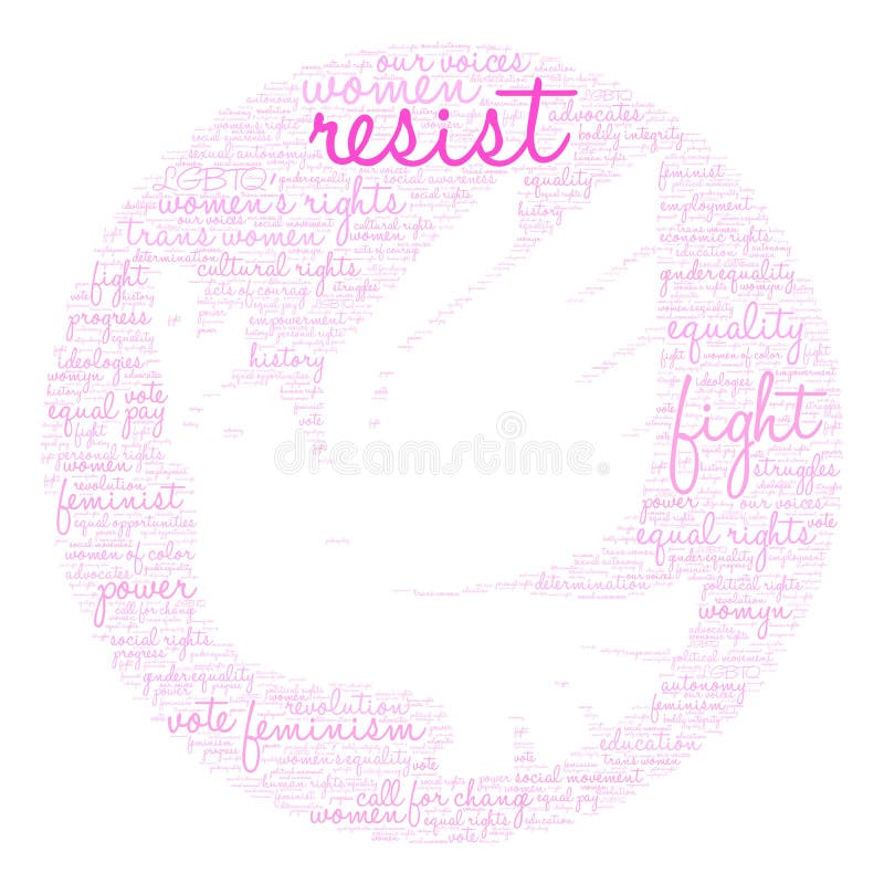 Resist Word Cloud stock vector. Illustration of progress - 99075198