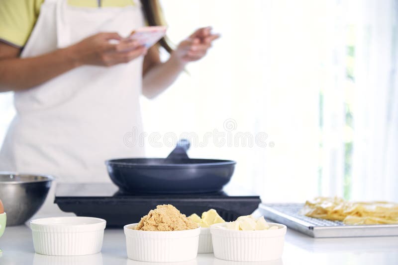 Womon are Making in the Kitchen Stock Image - Image of happy, freshness ...
