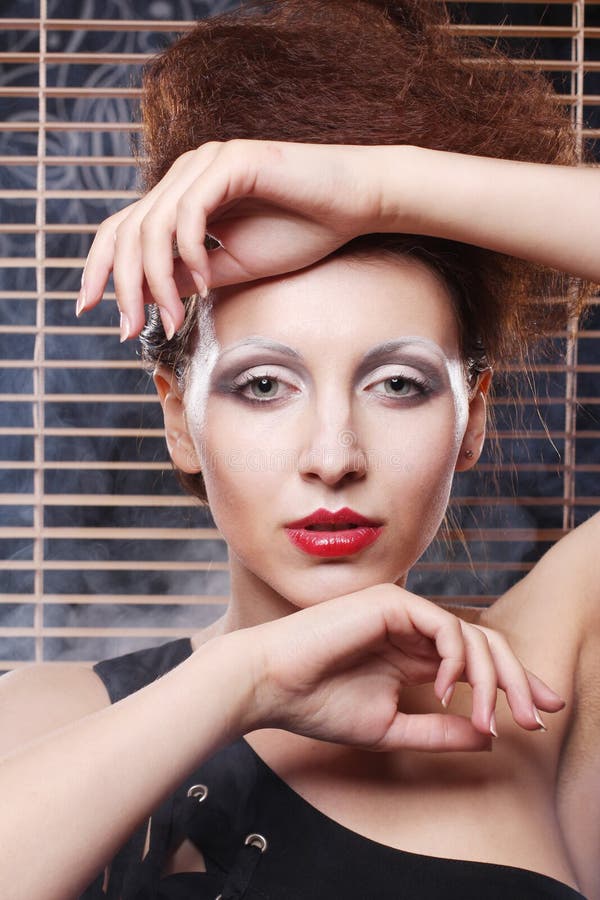 Wonan in soft light stock photo. Image of blue, light - 27899844