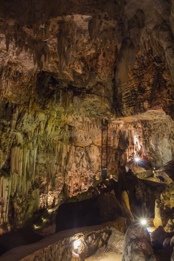 Wonder Cave Interior with Stalactites and Stalagmites 6 Stock Photo ...