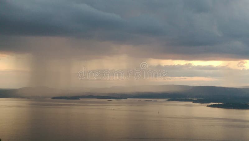 The wonder of the mist stock photo. Image of cloud, evening - 208195324