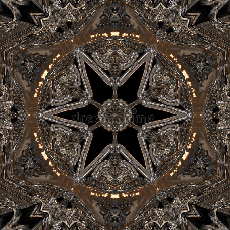 Wonderful Abstract Illustrated Glass Design Stock Photo - Image of ...