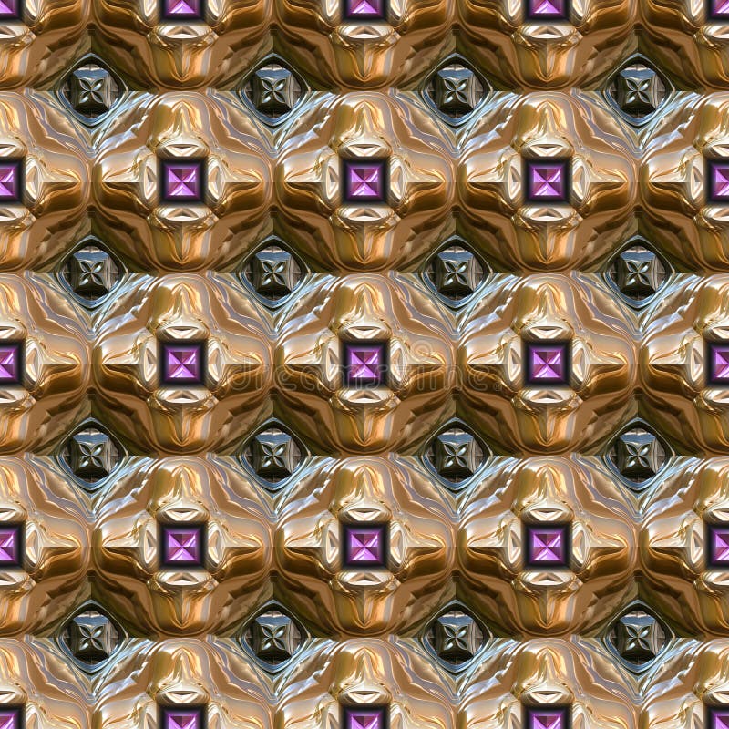 Wonderful Abstract Illustrated Glass Pattern Stock Illustration ...