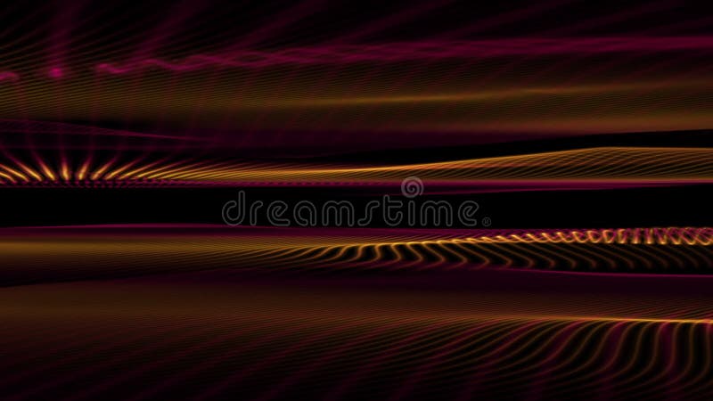 Wonderful Animation with Moving Wave Object, Loop HD 1080p Stock ...